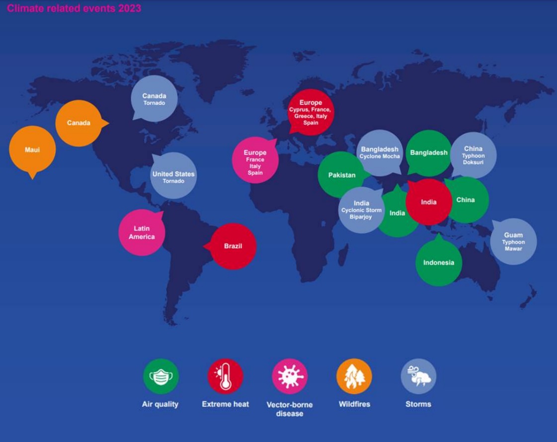 Risk Map 2024: cresceranno la minaccia del cambiamento climatico e i ...
